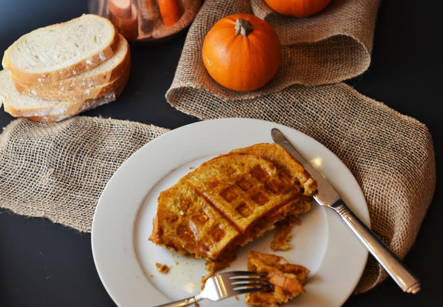 Pumpkin French Toast Waffles - Natalie Paramore