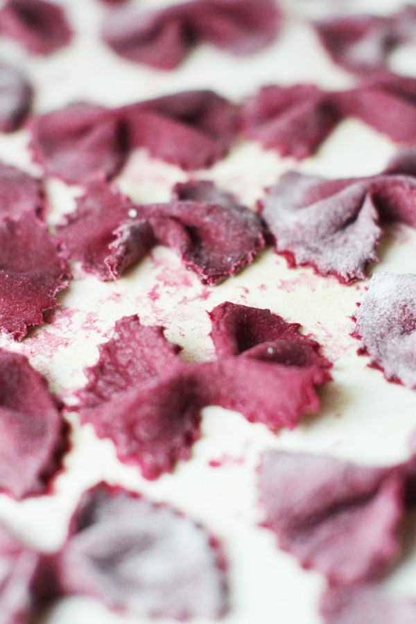 Homemade Beet Pasta - Natalie Paramore