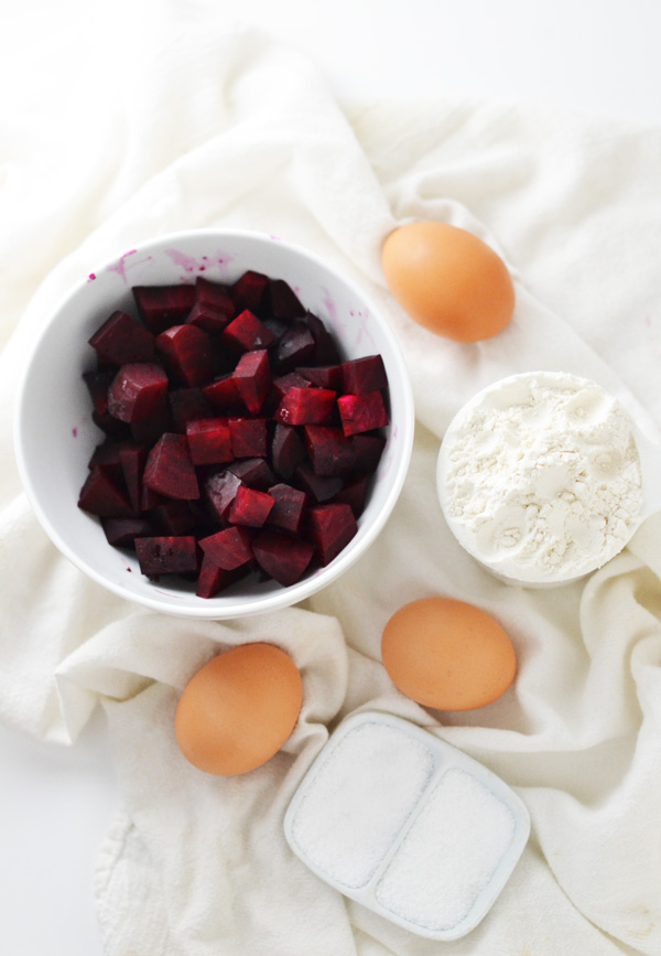Homemade Beet Pasta - Natalie Paramore