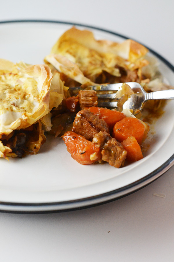 Mini Beef Stew Pot Pies - Natalie Paramore