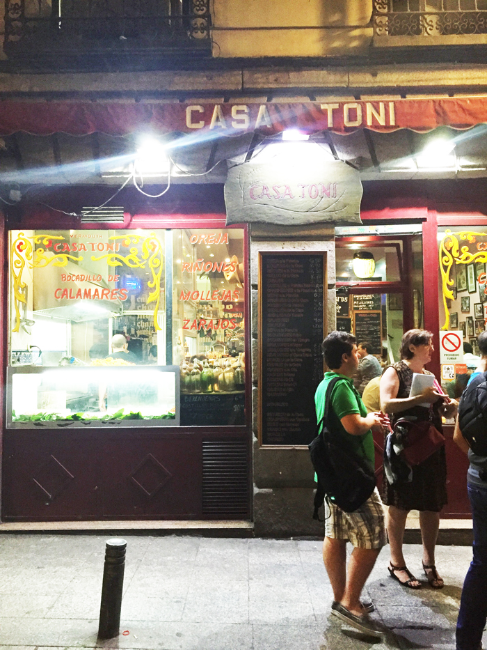 Casa Toni Bar in Madrid Spain_Natalie Paramore - Natalie Paramore