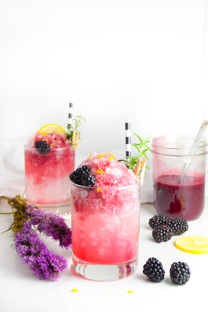 Blackberry Bramble Cocktail - Natalie Paramore
