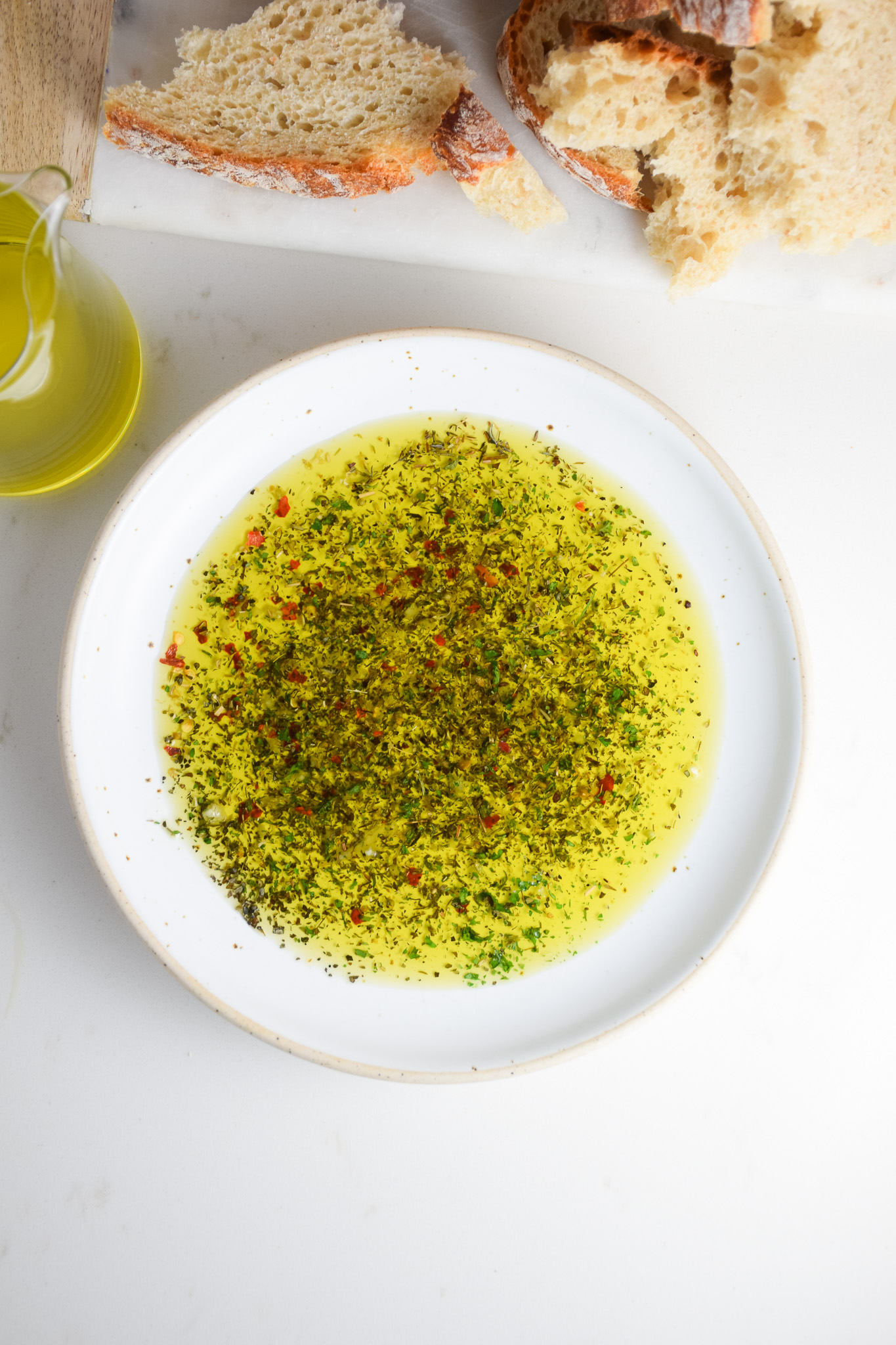 Herby Italian Dipping Sauce - Natalie Paramore